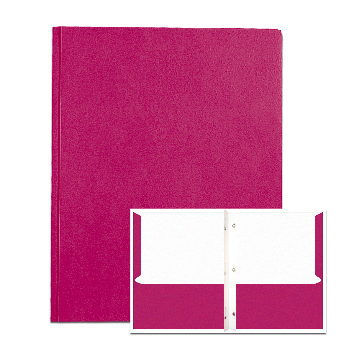 POCKETS&PRONGS 11.75"x9.5" MAROON | Pocket Folders | Roaring Spring ...