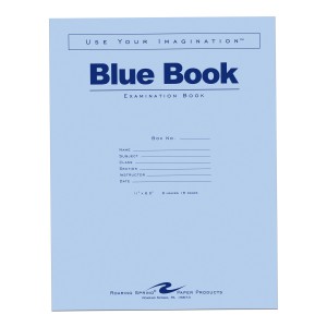 Blue Exam Books | Notebooks & Paper Products | Roaring Spring Paper ...