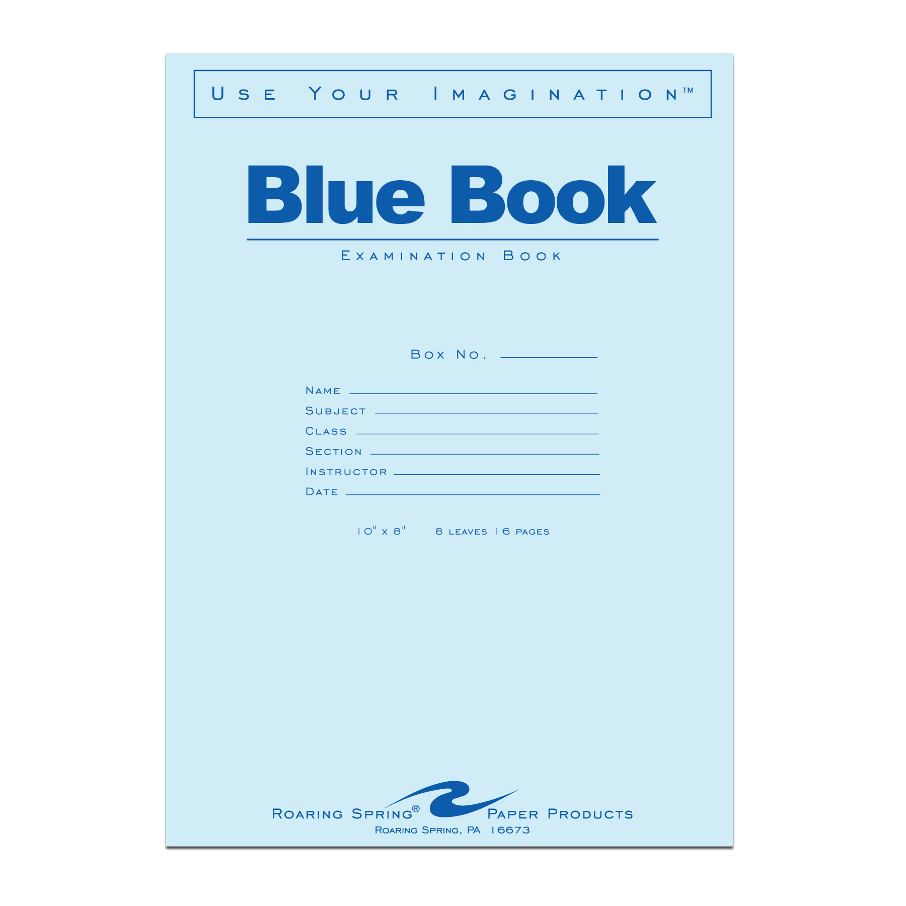 Exam Books and Papers | Notebooks & Paper Products | Roaring Spring ...