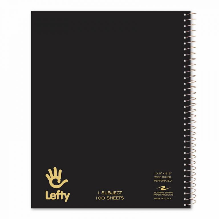 LEFT-HANDED NOTEBOOKS 1SUB 10 1/2 x 8 1/2 | Wirebound Notebooks ...
