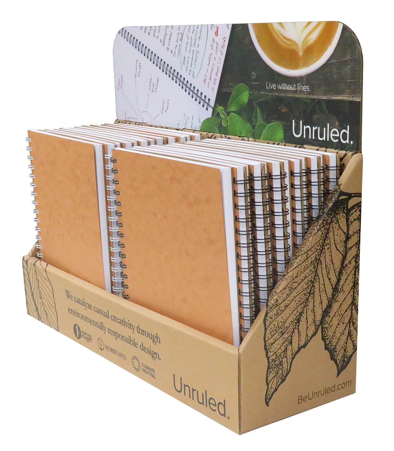 UNRULED™ COUNTER DISPLAY | Unruled™ Notebooks | Roaring Spring Paper ...