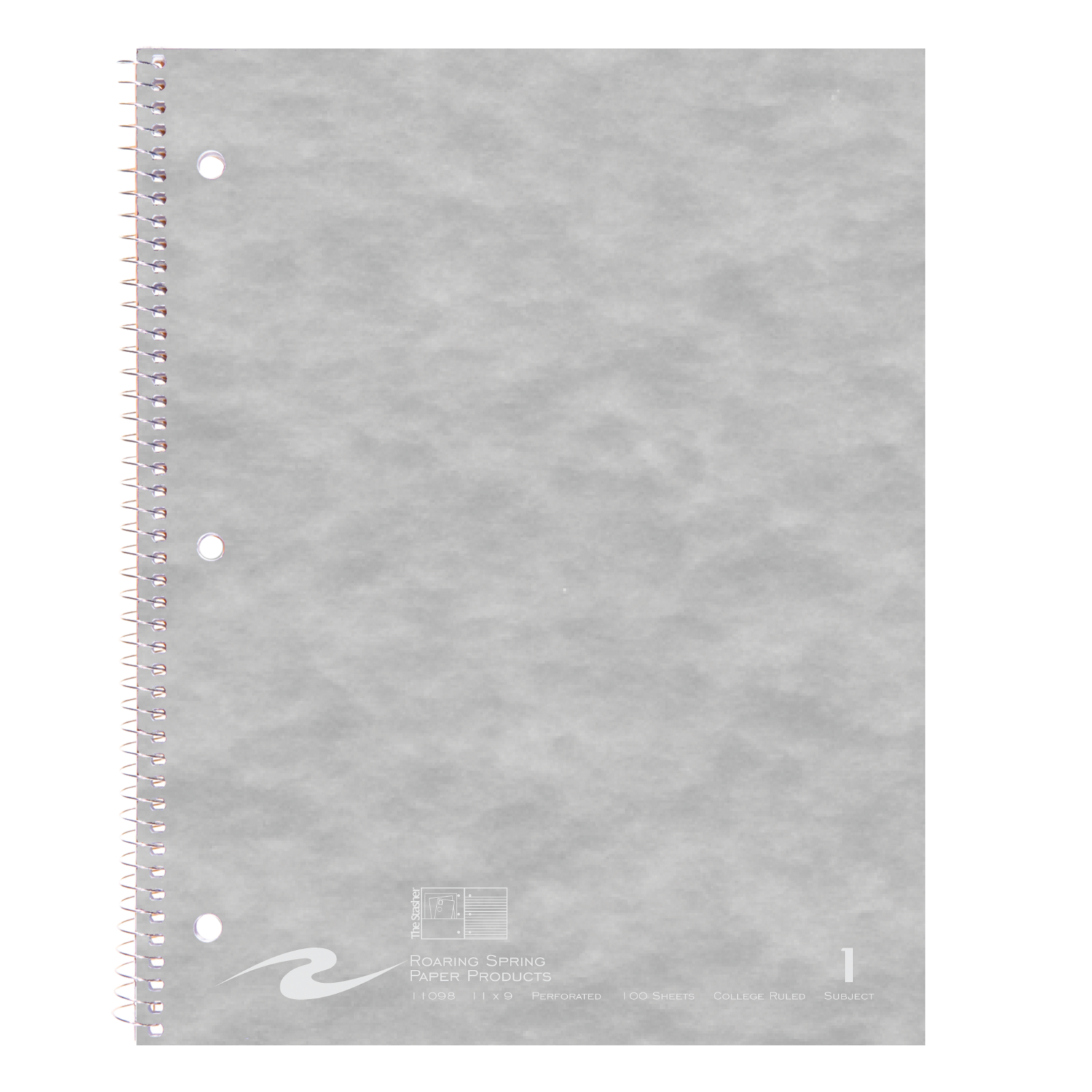 STASHER WB 1SUB 11"x9" CM | Wirebound Notebooks | Roaring Spring Paper ...